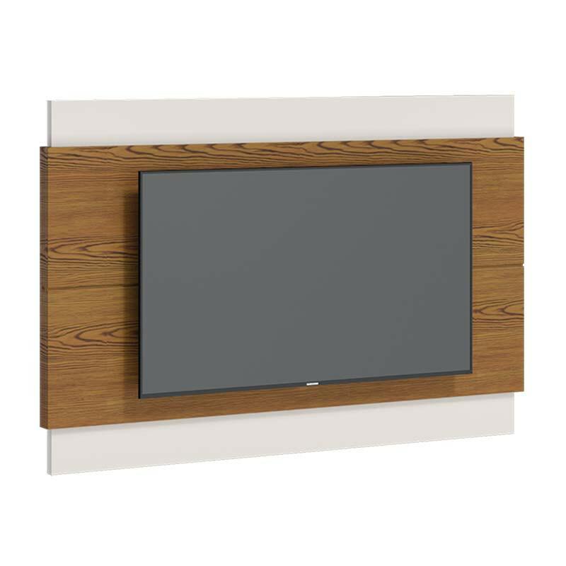 Painel Para TV 50 Polegadas Com Led Classic 1.4 Imcal Freijó/Off White